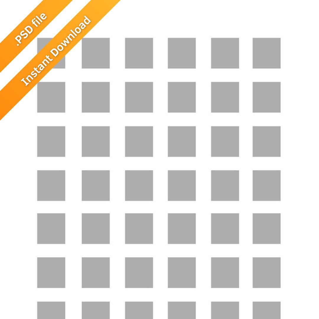 Scrabble Tile Template: 48 Printable Pendants, Miniature Art (PSD File ...