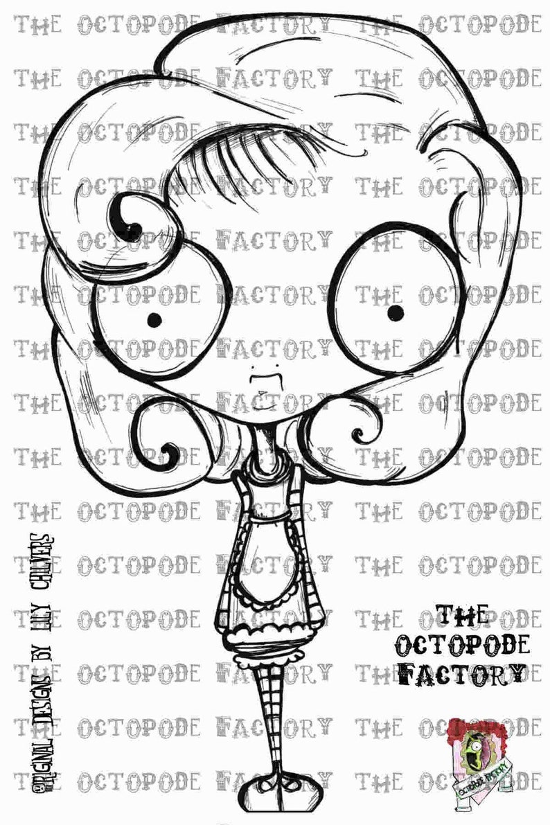 INSTANT DOWNLOAD Retro Alice in Wonderland Digital Stamp - Etsy
