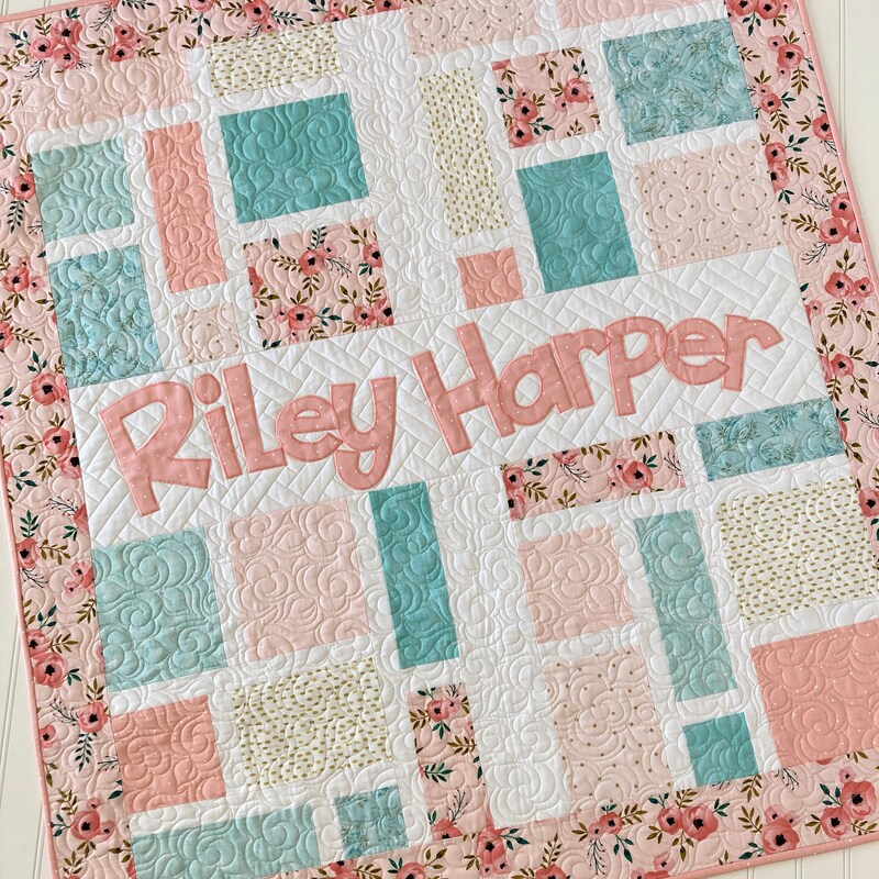 Name Quilt - Etsy