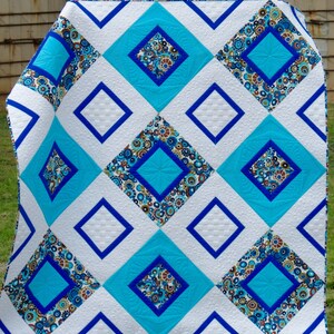 PDF Quilt PATTERN Instant Download Diamond Delight by Sew You Like It ...