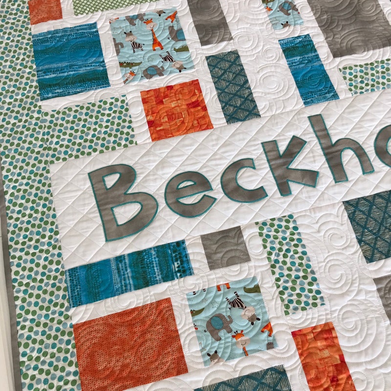 Personalized Baby Quilts - Etsy