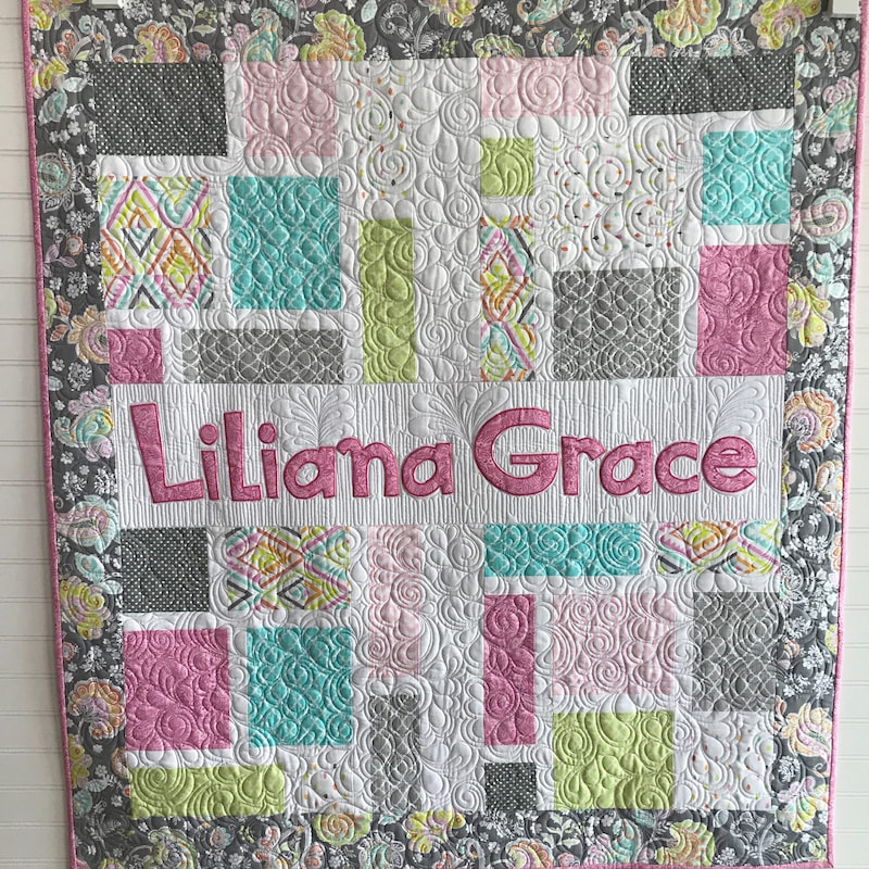 Name Quilt - Etsy
