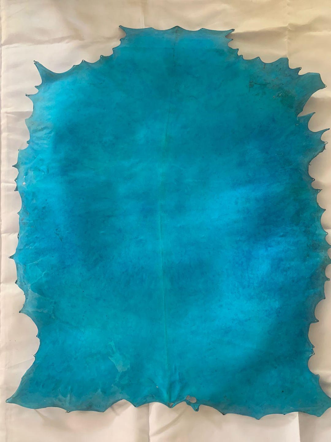 Parchment Leather Dyed Real Vellum Leather Hide Colored Parchment ...