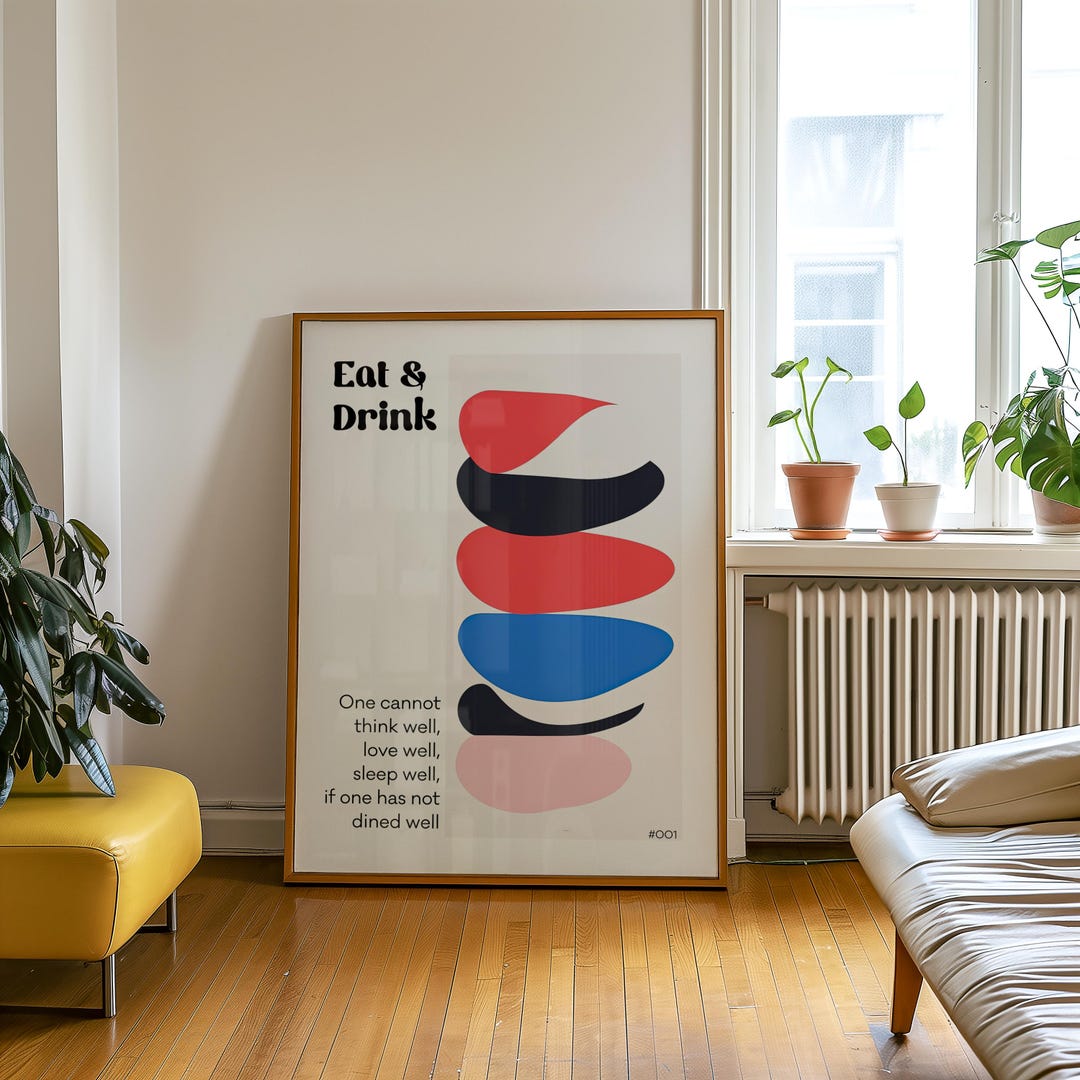 Modernism Typography Poster – Artful Quote Print | Homely Wall Art ...