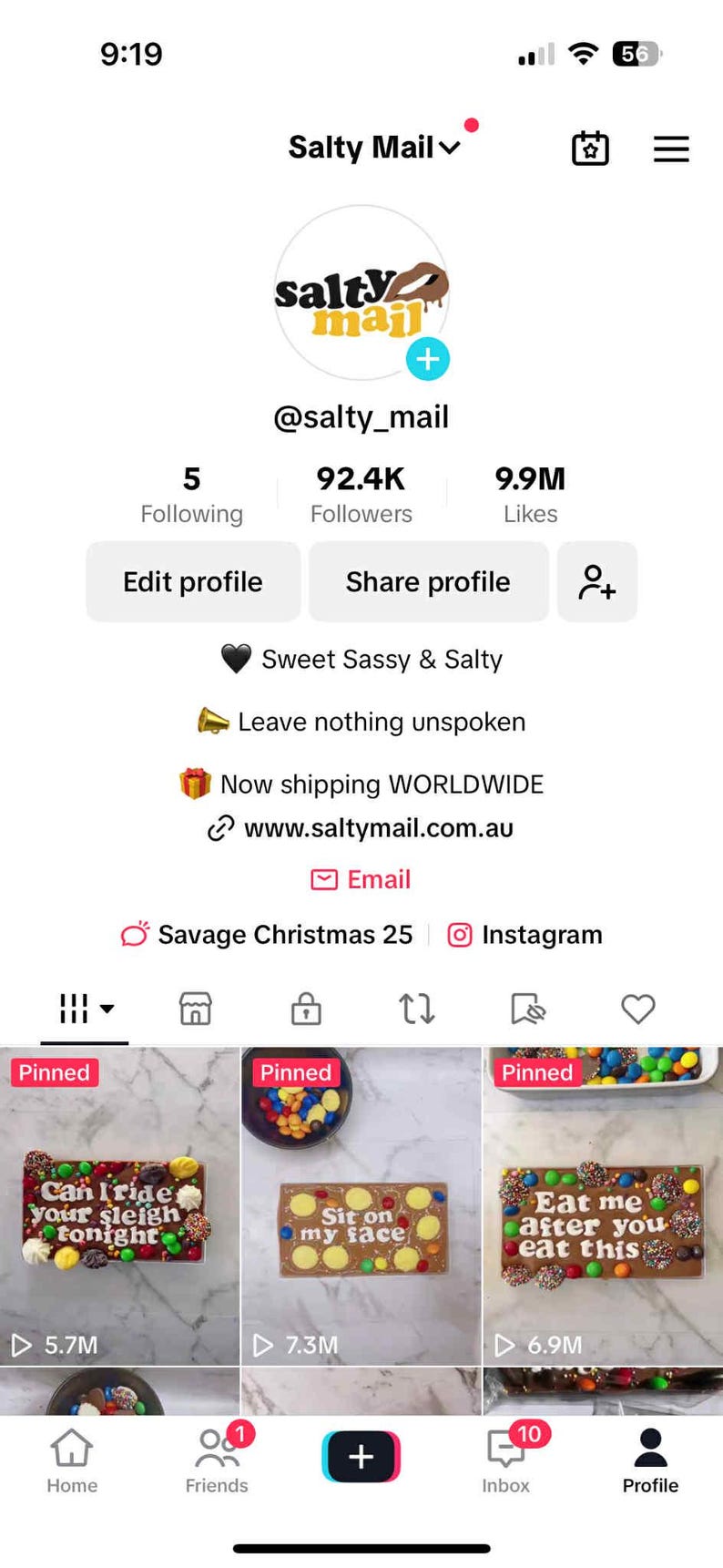 Chocolate Bag of Dicks| Naughty | Savage | Rude | Personalised | Treat ...