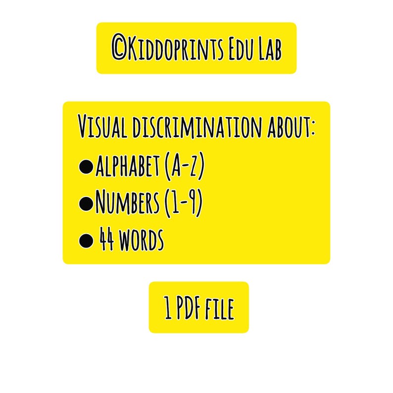 Alphabet Match Worksheet | Visual Discrimination Letter Recognition ...