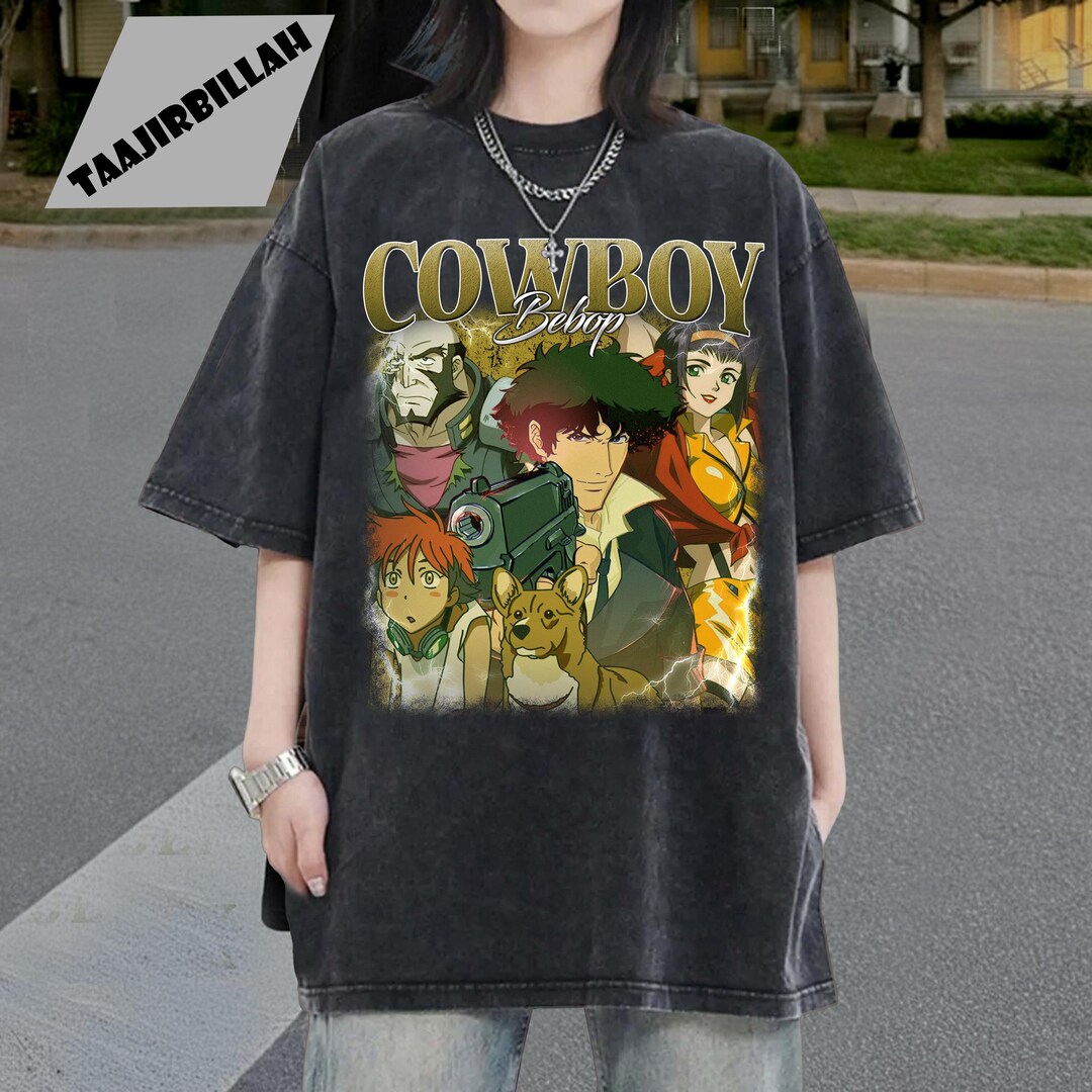 Cowboy Bebop Vintage Style T-shirt, Unisex Retro Tee - Etsy