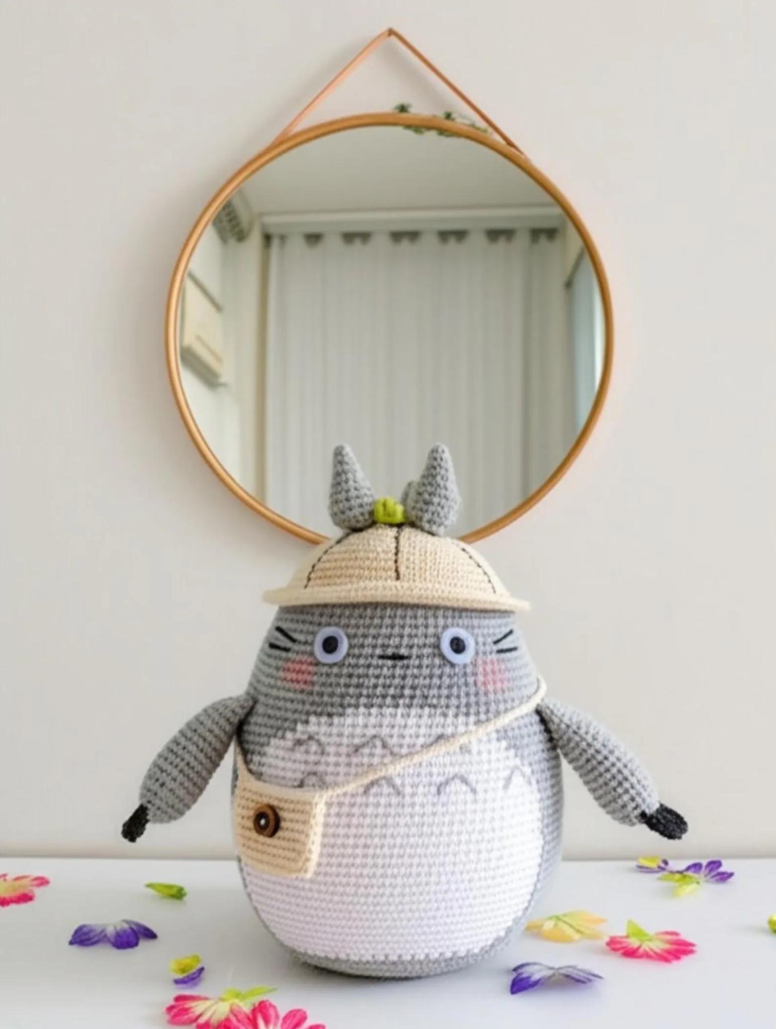 Totoro Crochet Pattern | Totoro Amigurumi Pattern | Amigurumi Totoro ...