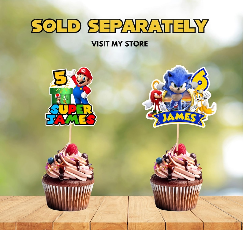 Personalized Face Cupcake Toppers: First Birthday Party Hats (digital ...