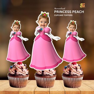 Princess Peach Face Printable - Etsy
