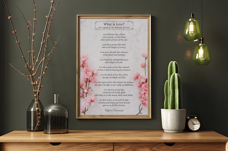 Wall Poem, Decorative Poetry, Poems for Home, Poem for Wall - Etsy