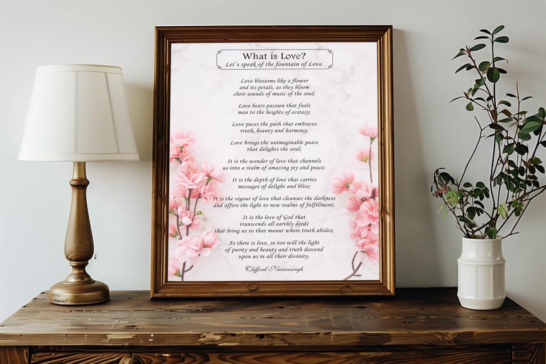 Wall Poem, Decorative Poetry, Poems for Home, Poem for Wall - Etsy