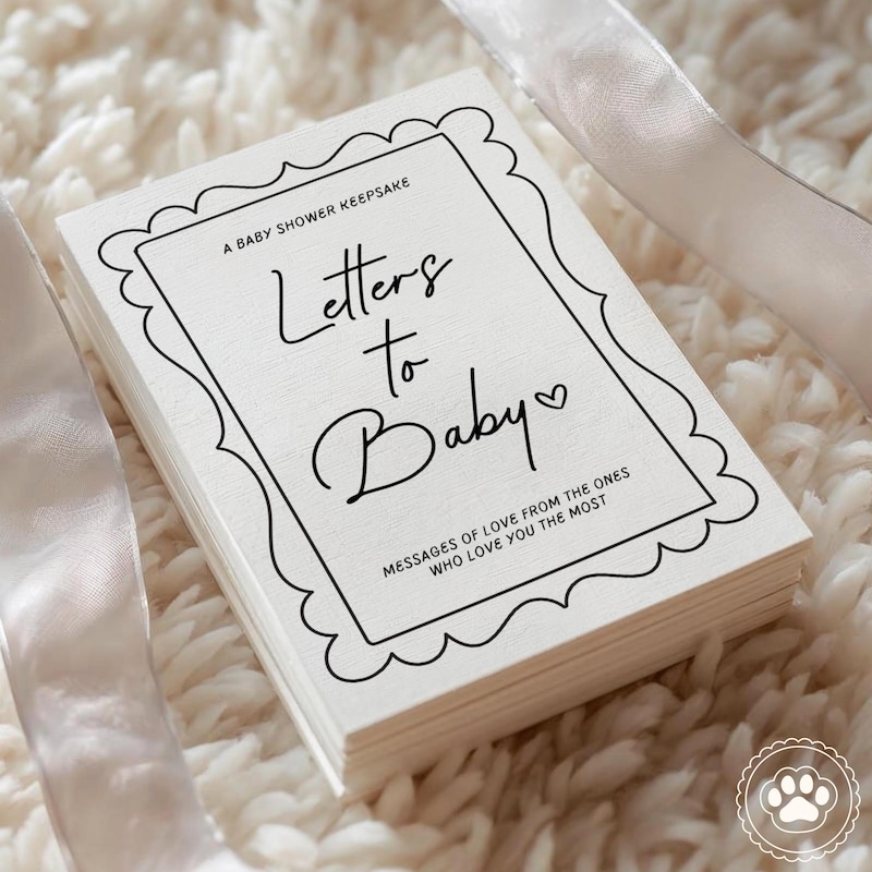 Baby Keepsake Letters - Etsy
