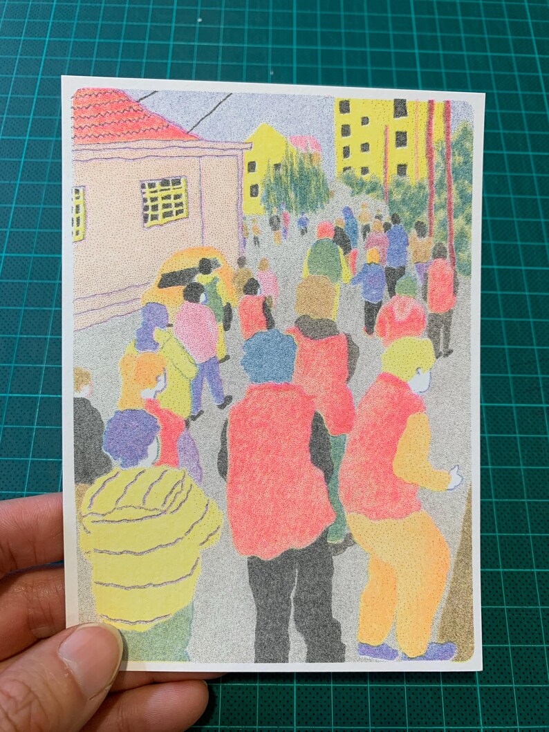 Risograph Prints, Illustration, Dessin, Gift - Etsy