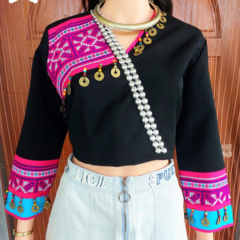 Tribal Crop Top - Etsy