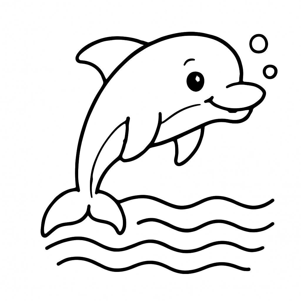 Ocean Animal Coloring Pages for Kids – Printable Sea Life Activities ...