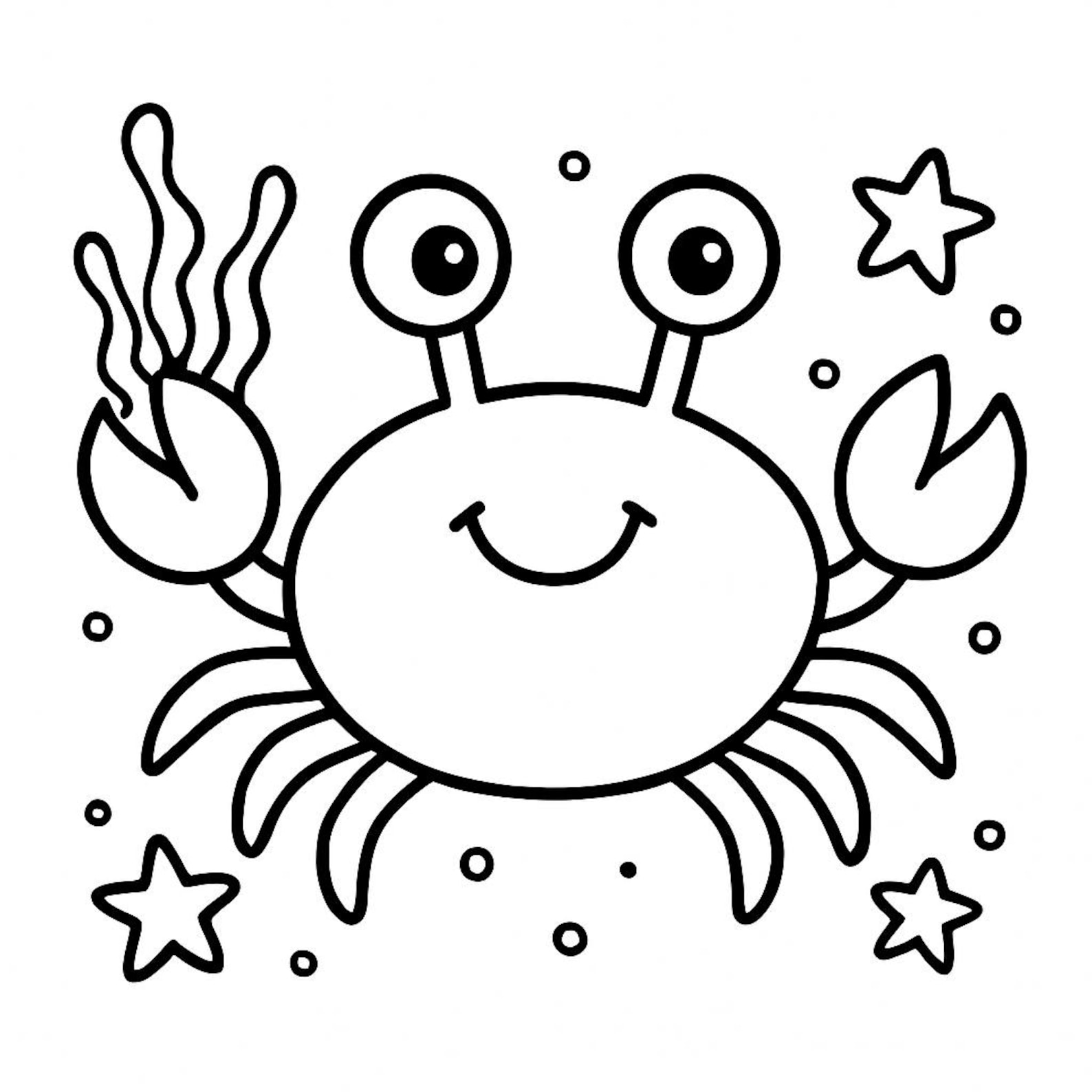 Ocean Animal Coloring Pages for Kids – Printable Sea Life Activities ...