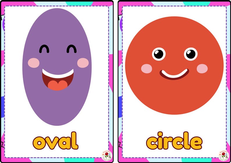 English Early Learners Flashcards Bundle - Etsy