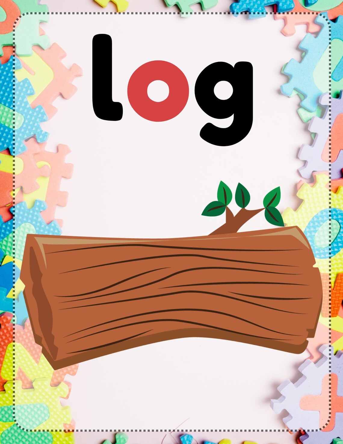 A4 Sizes Printable CVC Short O in Colorful Photos and Words - Etsy