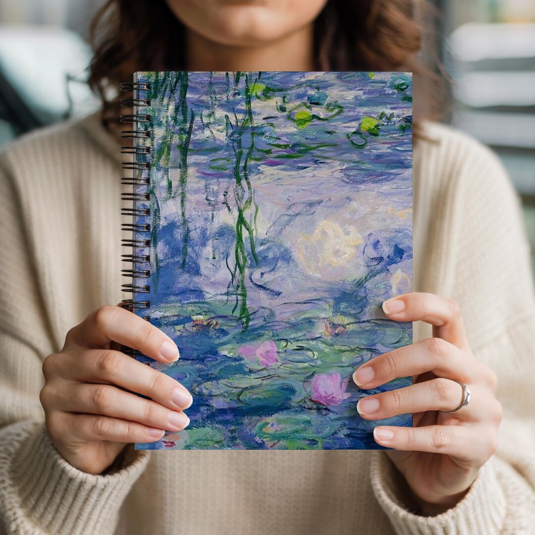 Claude Monet Soft Cover Journal - Etsy