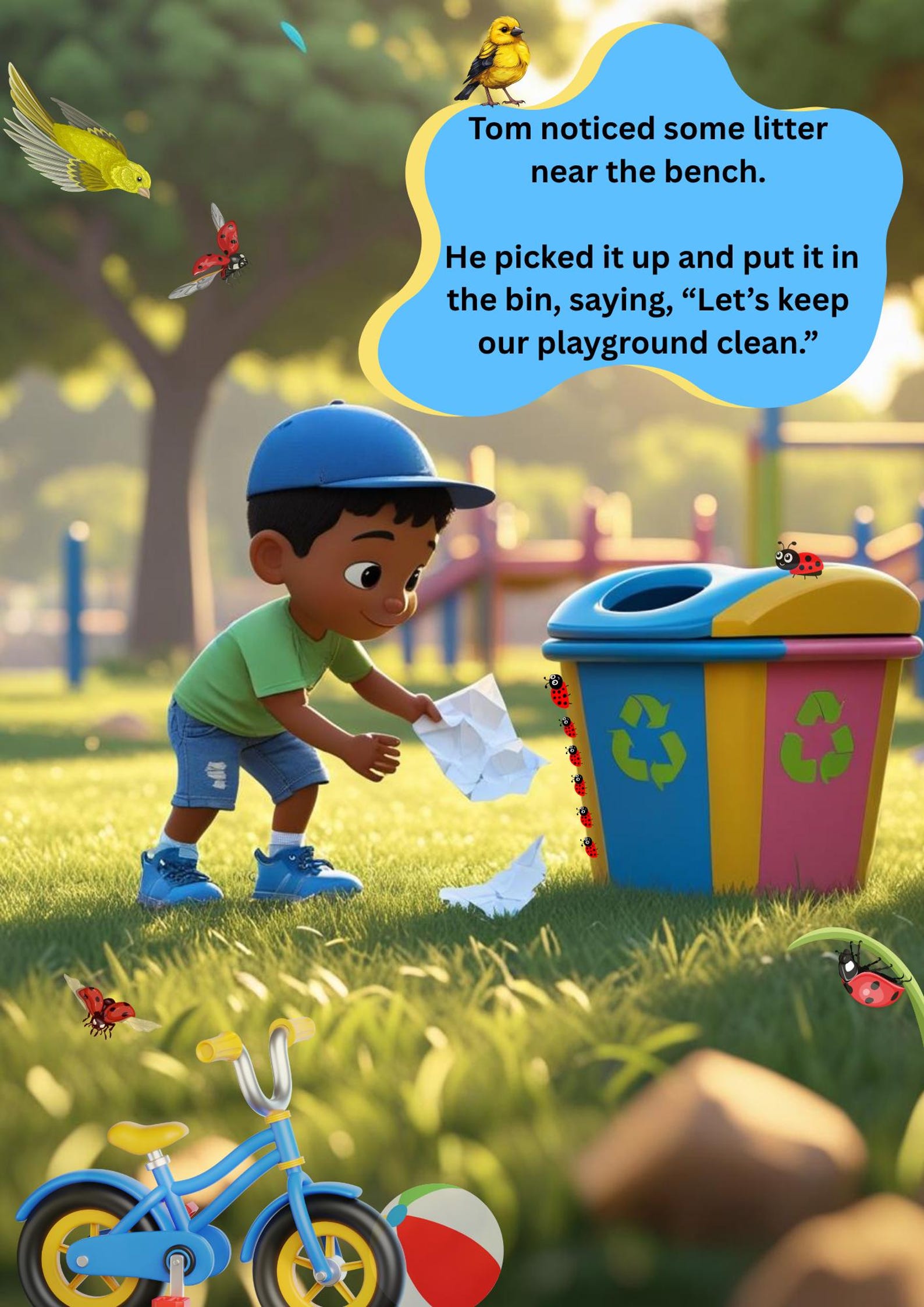 Kindness and Manners Storybook for Kids | Children's Playground Story ...