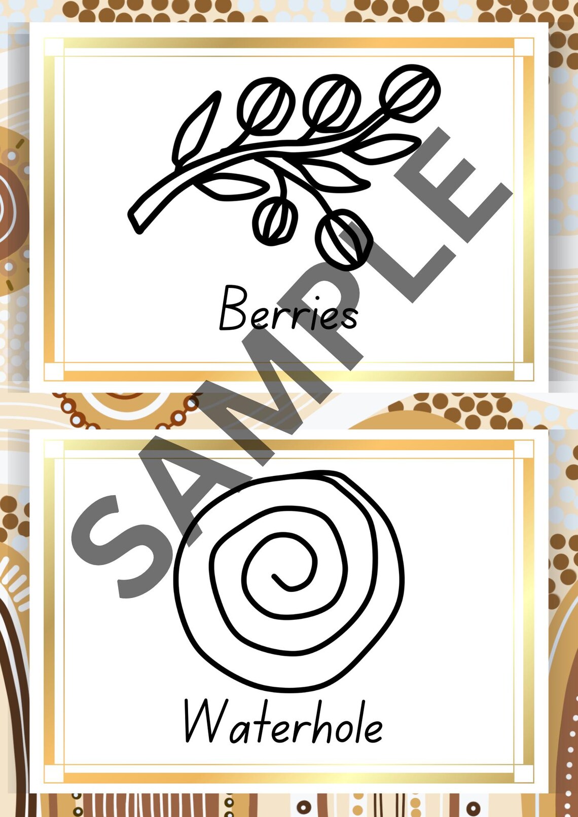 Australian Indigenous Symbols | Aboriginal Printable Symbols | NAIDOC ...