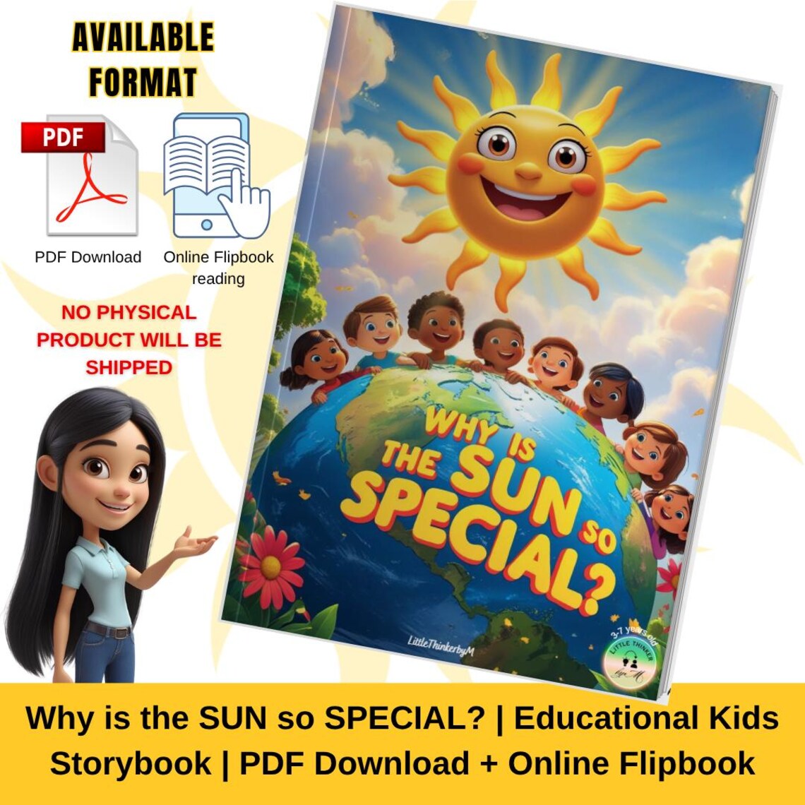 Why is the SUN so SPECIAL? | Educational Kids Storybook | SUN Facts ...