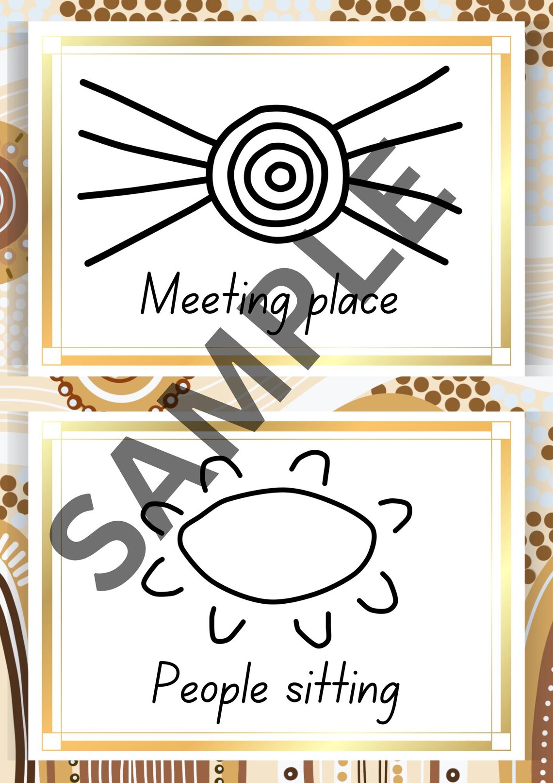 Australian Indigenous Symbols | Aboriginal Printable Symbols | NAIDOC ...