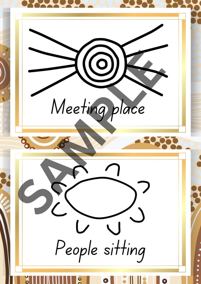 Australian Indigenous Symbols | Aboriginal Printable Symbols | NAIDOC ...