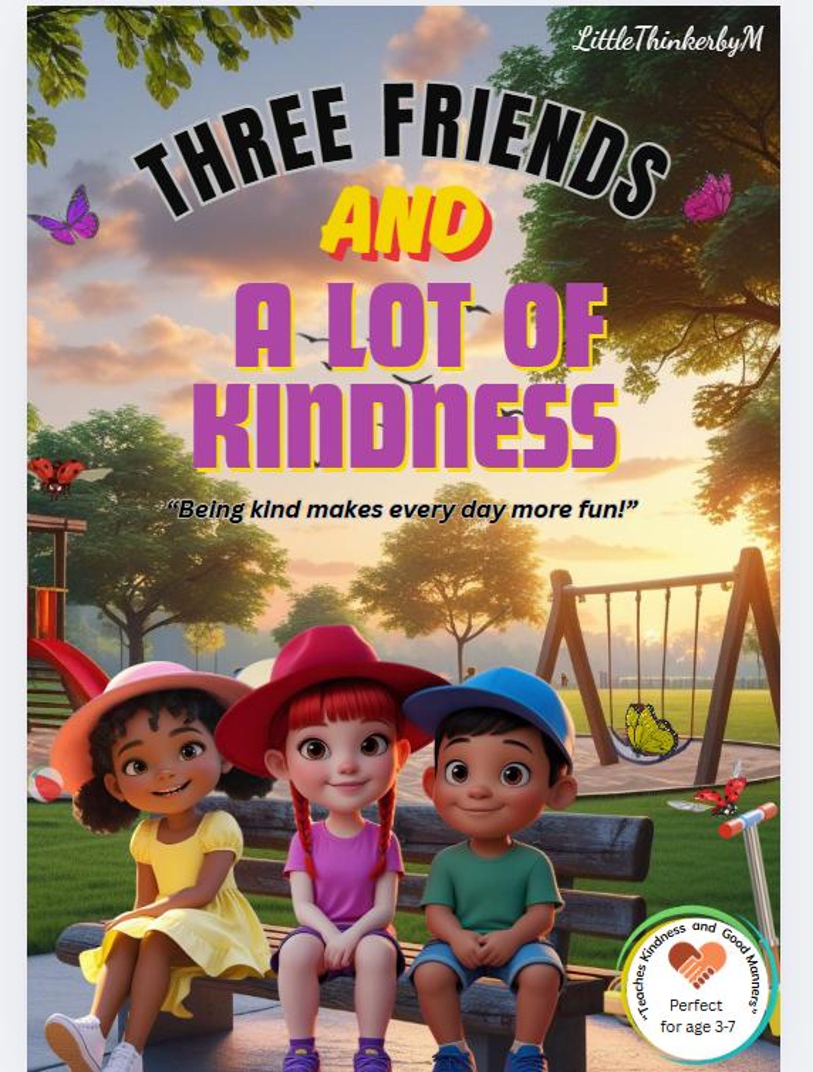 Kindness and Manners Storybook for Kids | Children's Playground Story ...