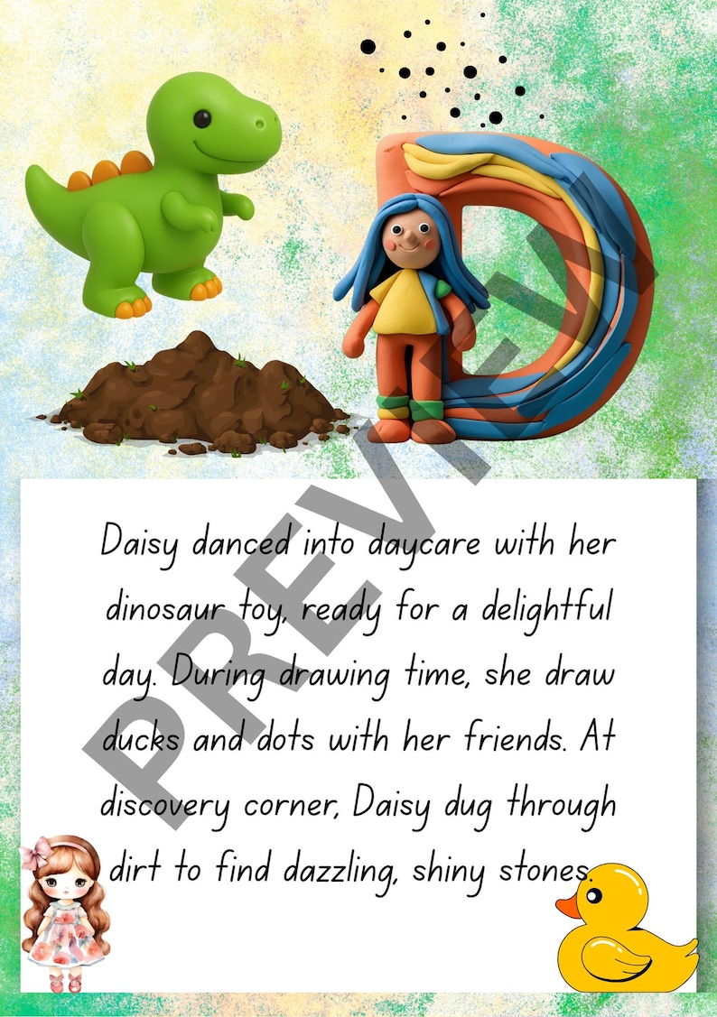 ABC Letter Stories | Alphabet Stories (PDF) | Educational Phonics ...