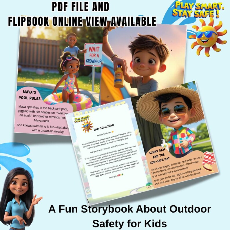 Play Smart, Stay Safe! | Outdoor Safety Storybook for Kids (PDF ...