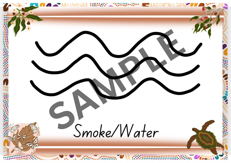 Indigenous Playdough Mats | Aboriginal Symbols Printable | Australian ...