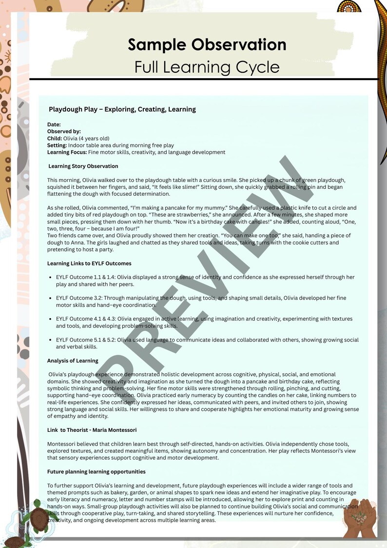 EYLF 2.0 Resource Bundle: Early Childhood Education, Theorists ...