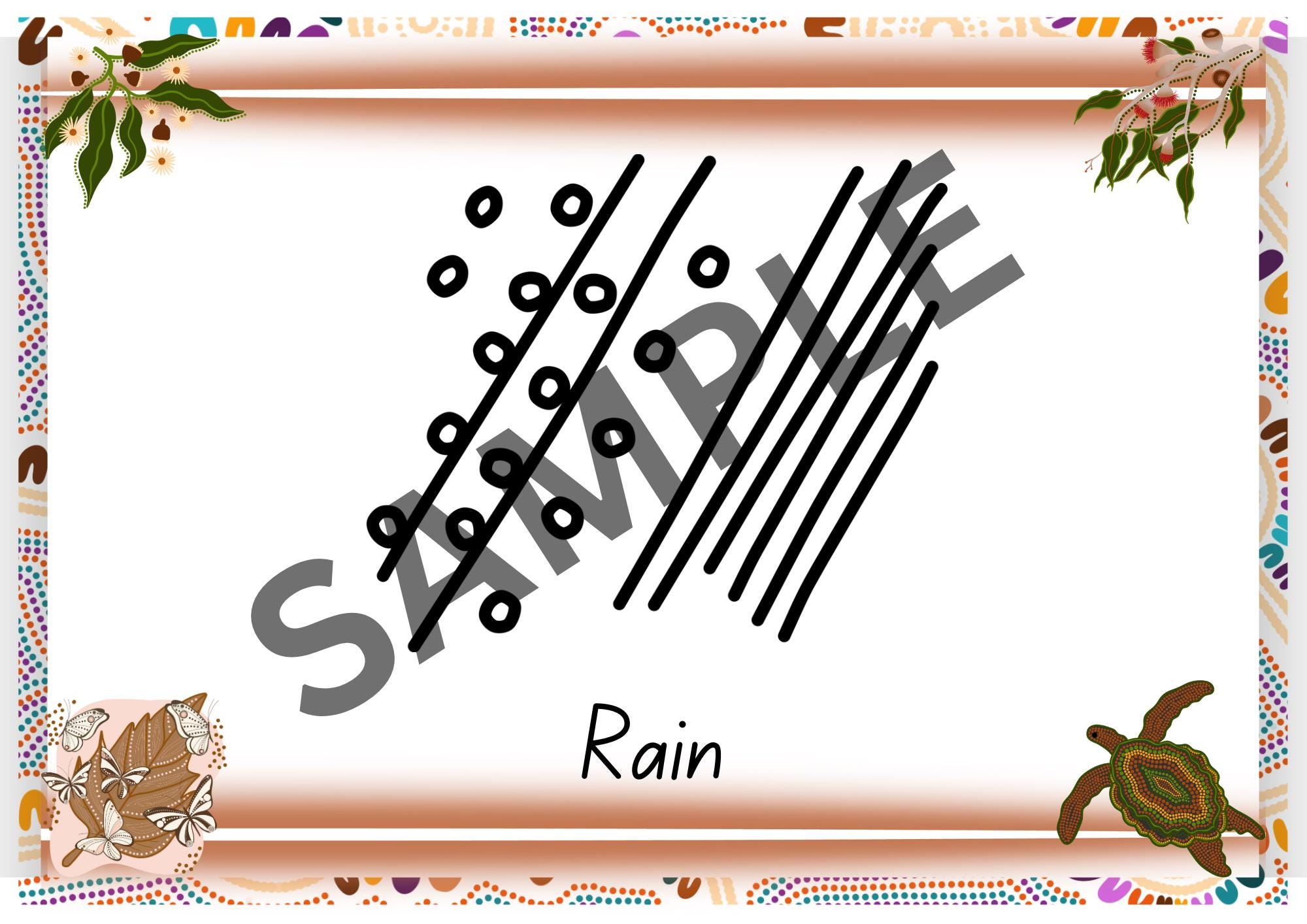 Indigenous Playdough Mats | Aboriginal Symbols Printable | Australian ...