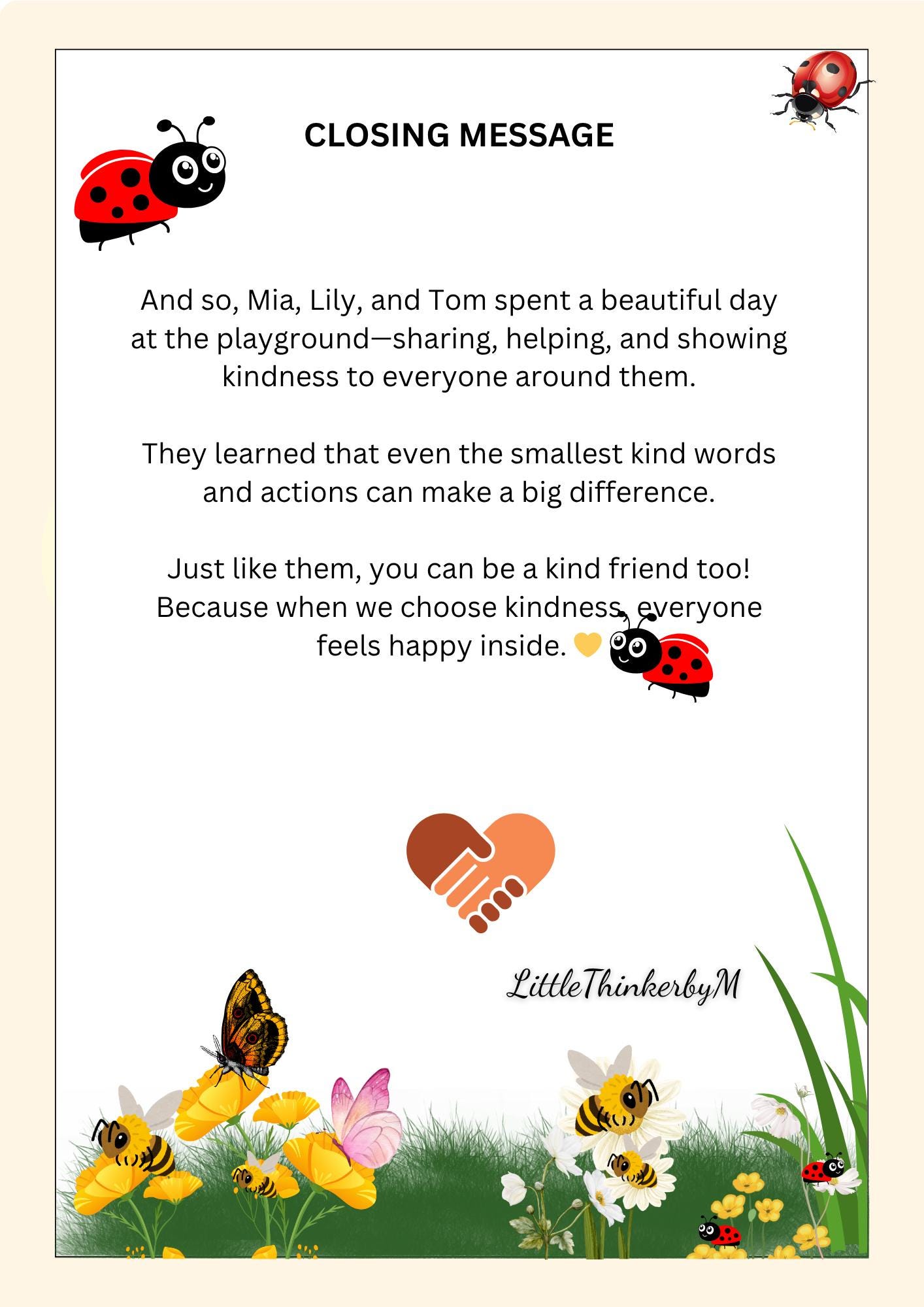 Kindness and Manners Storybook for Kids | Children's Playground Story ...