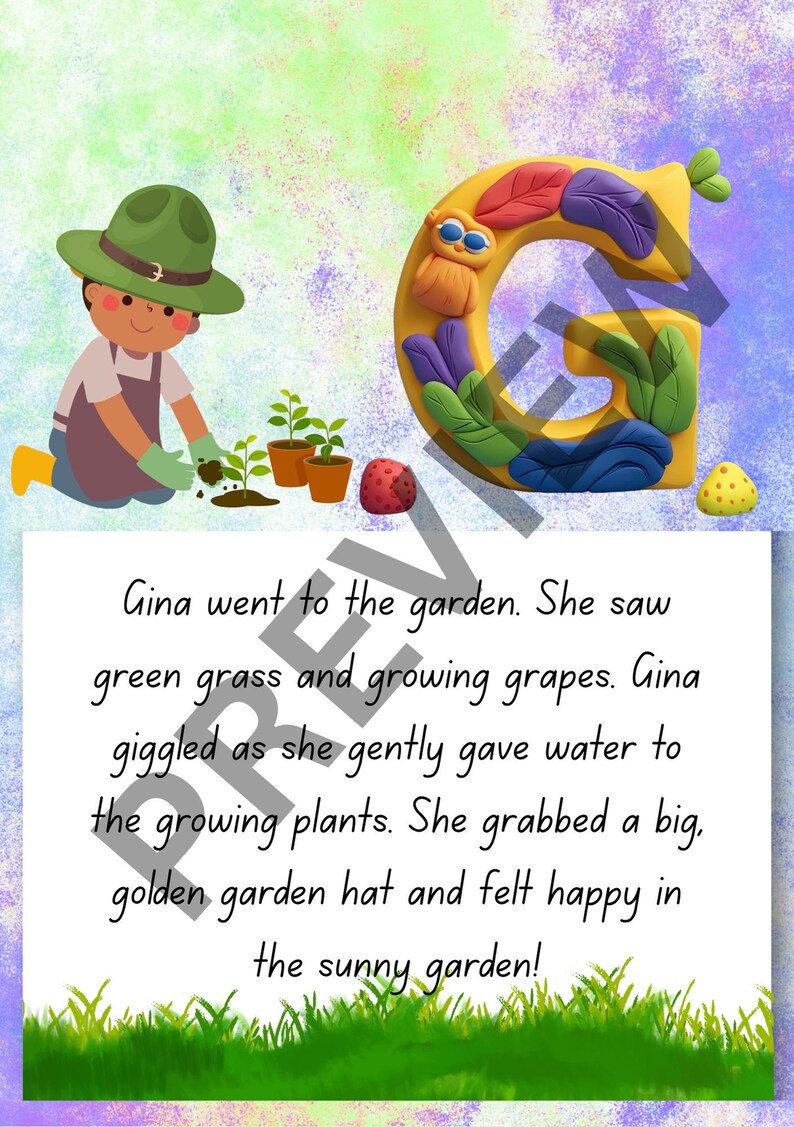 ABC Letter Stories | Alphabet Stories (PDF) | Educational Phonics ...