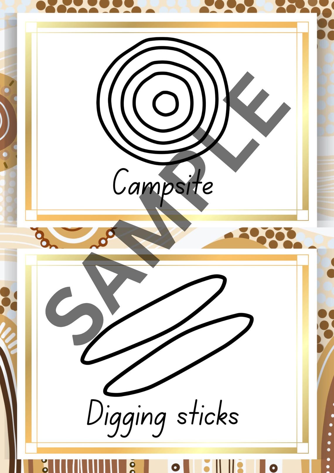 Australian Indigenous Symbols | Aboriginal Printable Symbols | NAIDOC ...