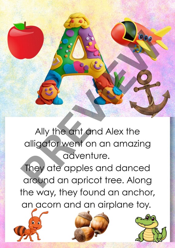 Alphabet Stories Letter Z
