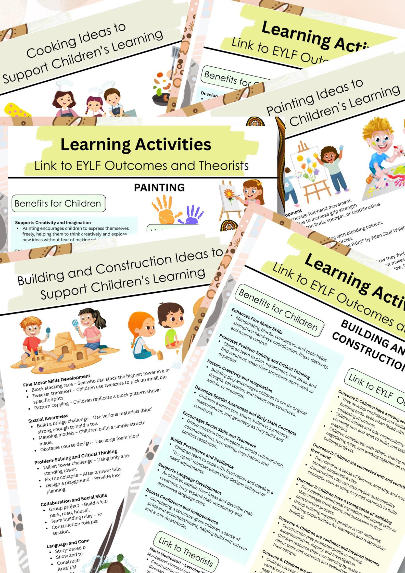 EYLF 2.0 Resource Bundle: Early Childhood Education, Theorists ...