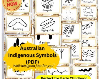 Australian Indigenous Symbols | Aboriginal Printable Symbols | NAIDOC ...