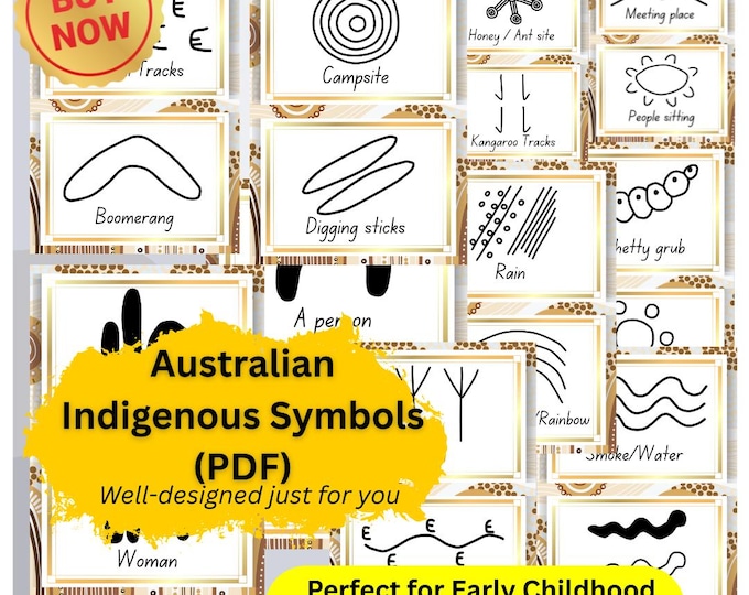 Australian Indigenous Symbols | Aboriginal Printable Symbols | NAIDOC ...