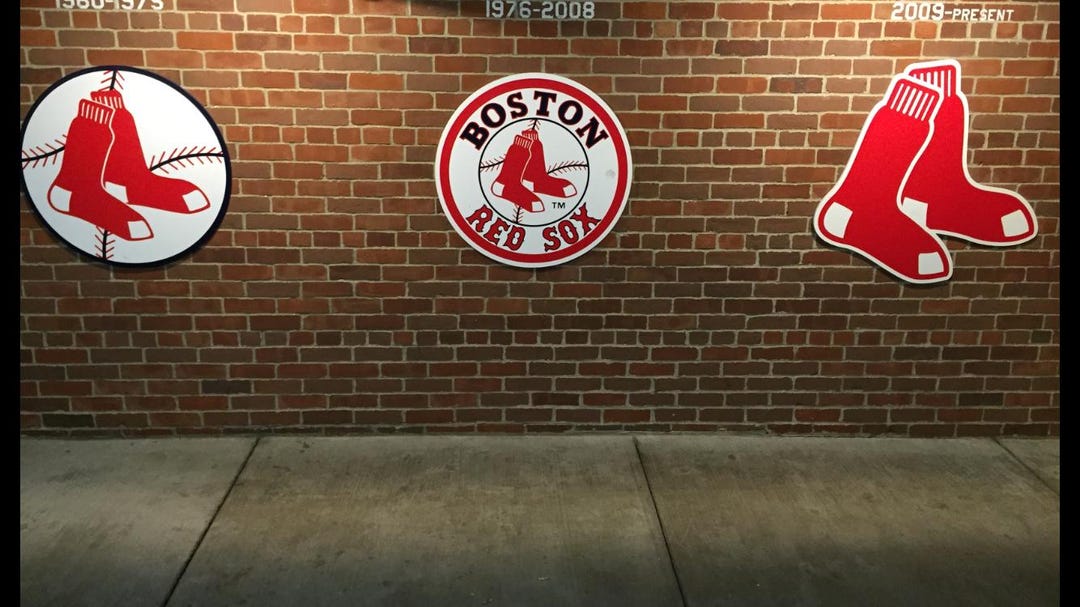 Fenway Park - Red Sox Logo History - Etsy