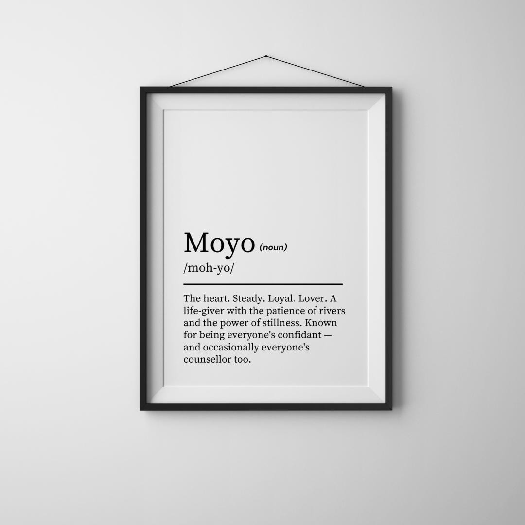 Moyo Wall Art | African Totem Printable | Shona Heart Clan Decor ...