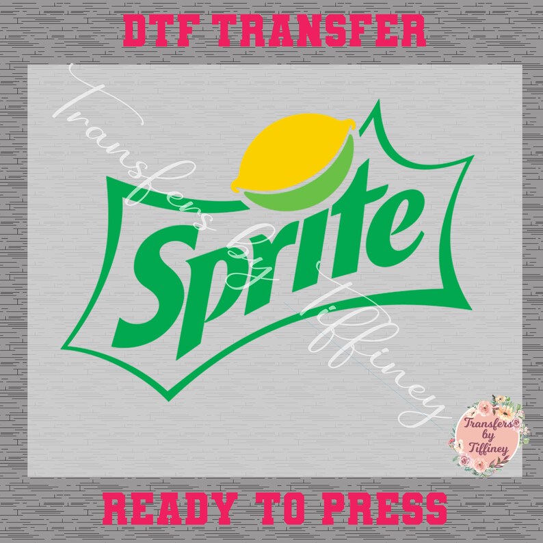 Sprite Inspired Transfer, Sprite Fan Sweatshirt/hoodie/t-shirt ...