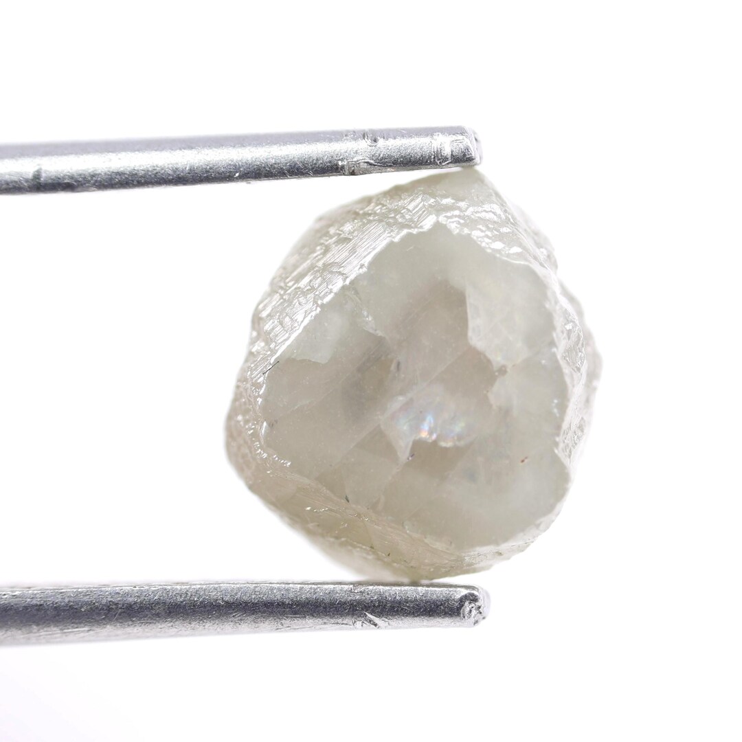 4.93 CT Natural Rough Diamond, Uncut Raw Stone, Untreated Crystal for ...