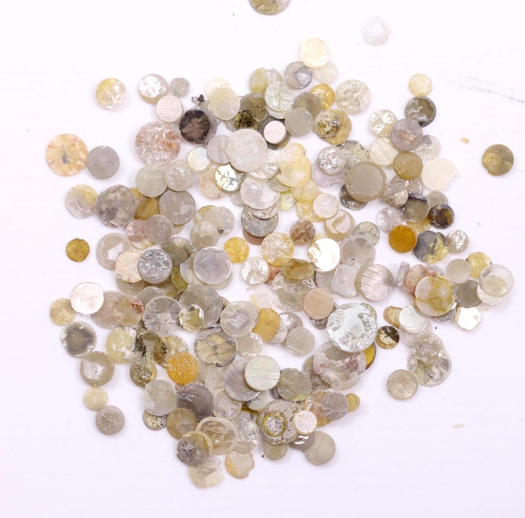 Natural Diamond Slices Lot, Flat Rose Cut Rustic Slice Diamonds, Loose ...