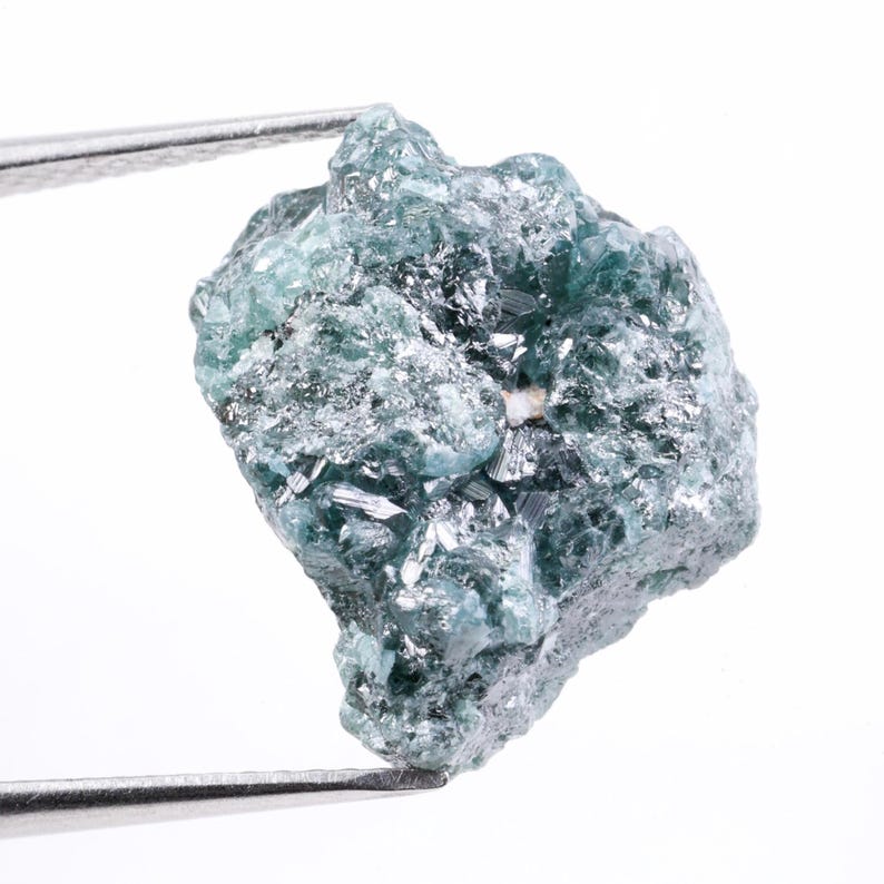 15.10 CT Natural Blue Rough Diamond, Earth Mined, Jewelry Supply - Etsy