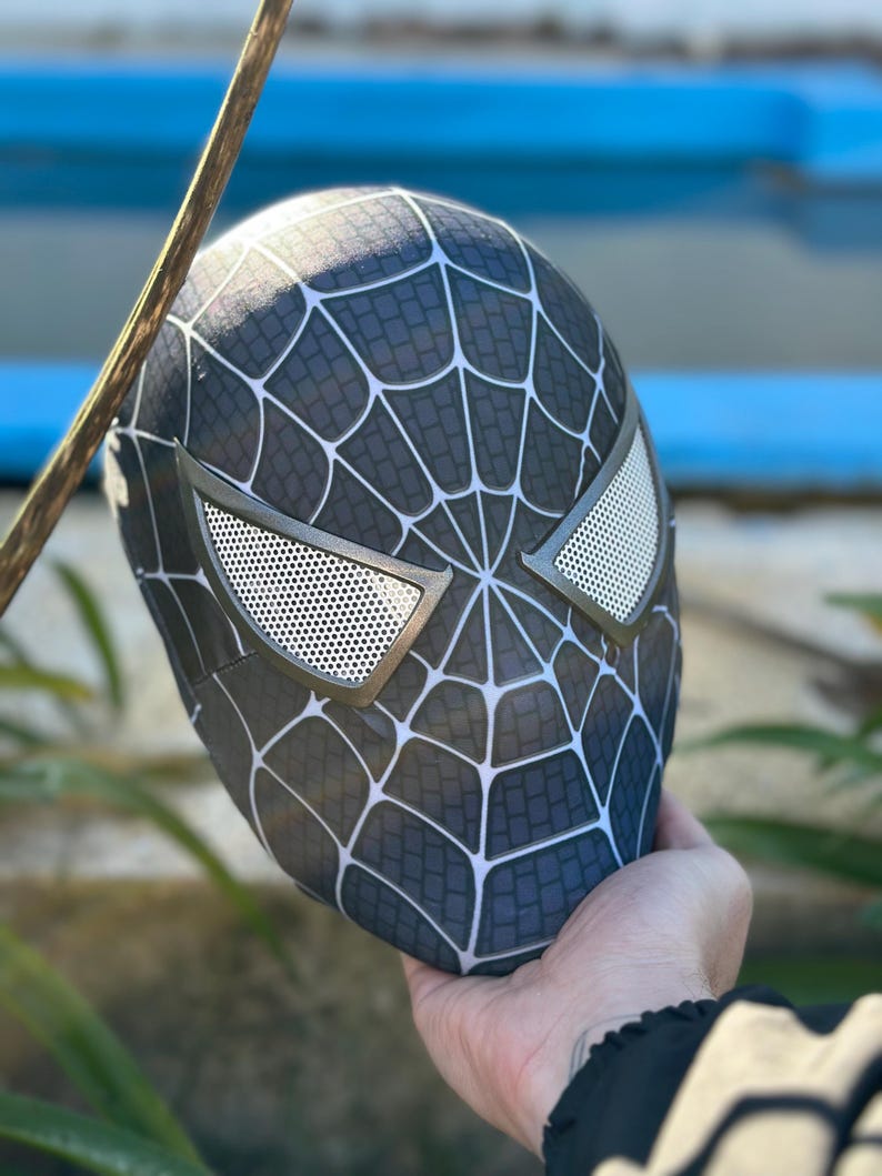 Traje Spiderman Sam Raimi Simbionte - Tobey Maguire Cosplay - Etsy