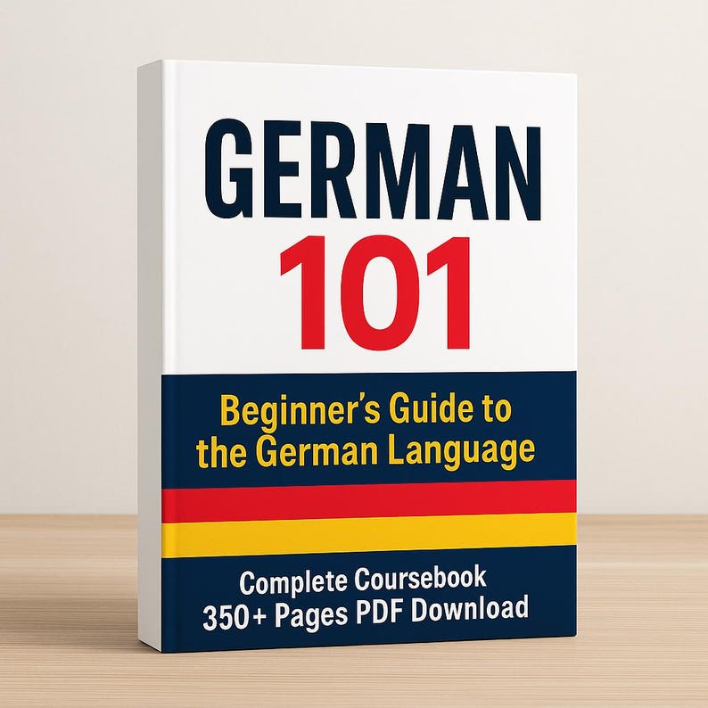 German 101 – Beginner’s Guide to the German Language | 350+ Page PDF ...